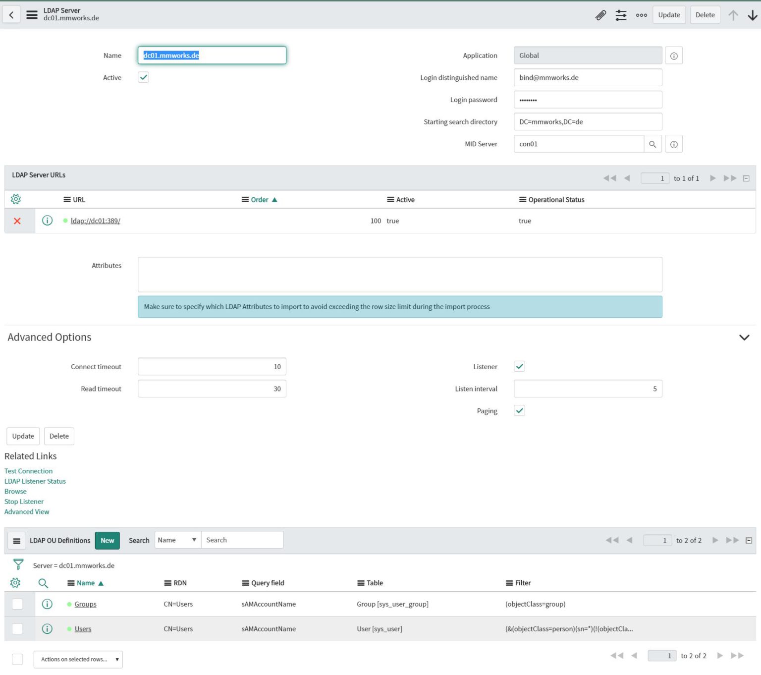 ServiceNow MID Server installation - Digital Workspace
