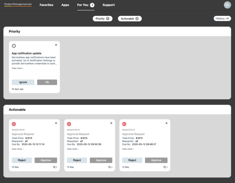 Configuring the OOTB Mobile Flows connector - Digital Workspace