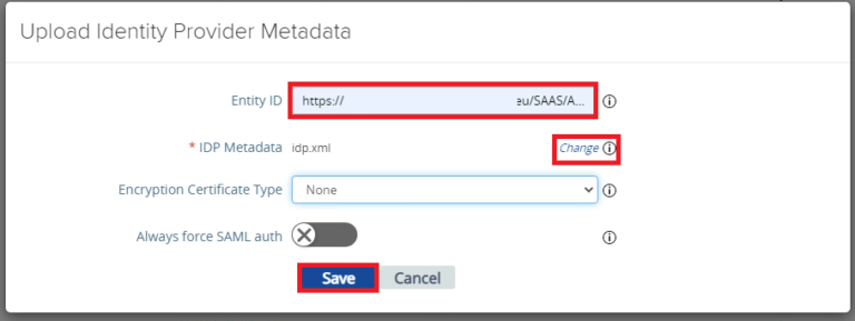 Using SAML on Unified Access Gateway for the Admin UI - Digital Workspace