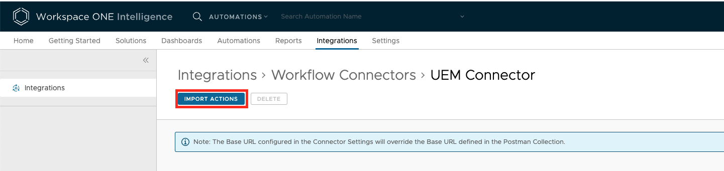 How to: WS1 UEM Custom Action in Intelligence - Digital Workspace