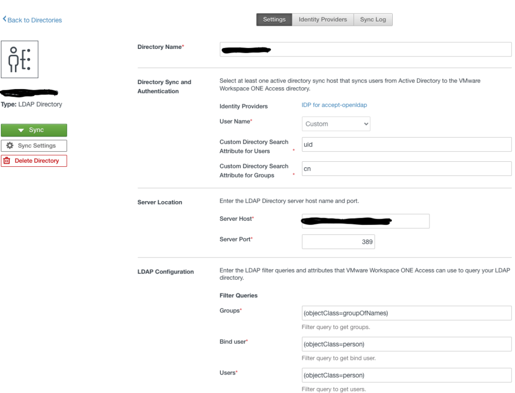 SSO to Workspace ONE UEM SSP and Admin console using IBM/Novell ...