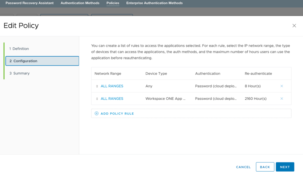 SSO to Workspace ONE UEM SSP and Admin console using IBM/Novell ...