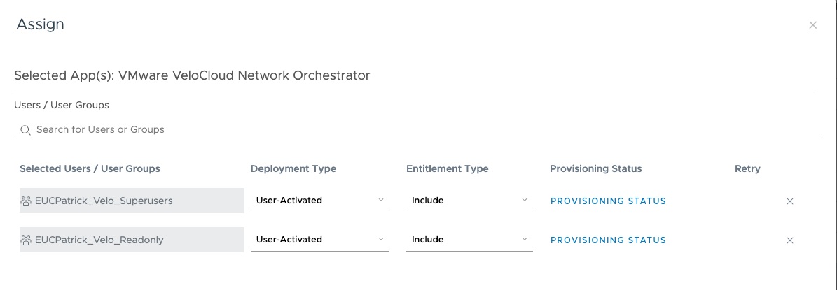 Omnissa WS1 Access Integration for VMware SD-WAN VeloCloud Orchestrator ...