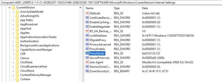 KB - Windows Proxy configuration - Digital Workspace