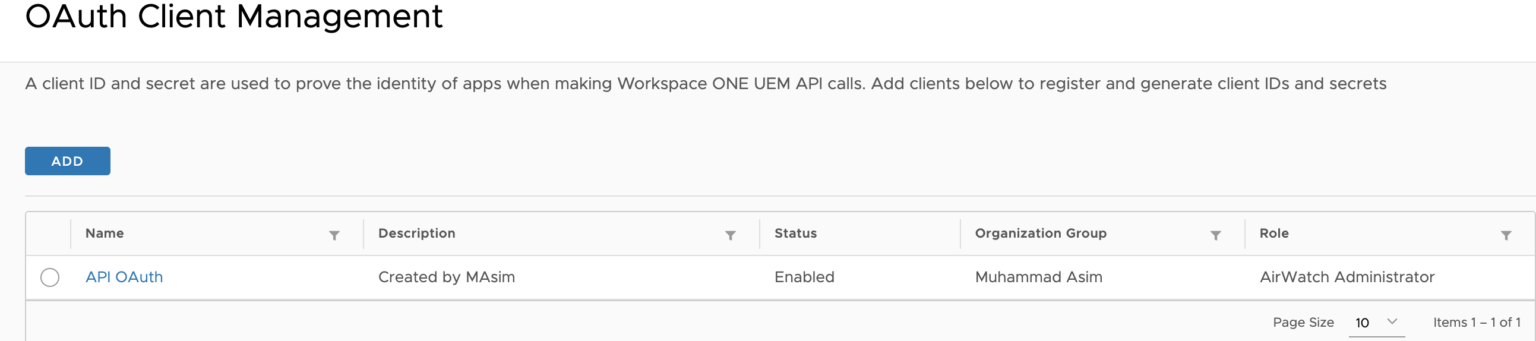 REST API in Workspace ONE UEM! - Digital Workspace