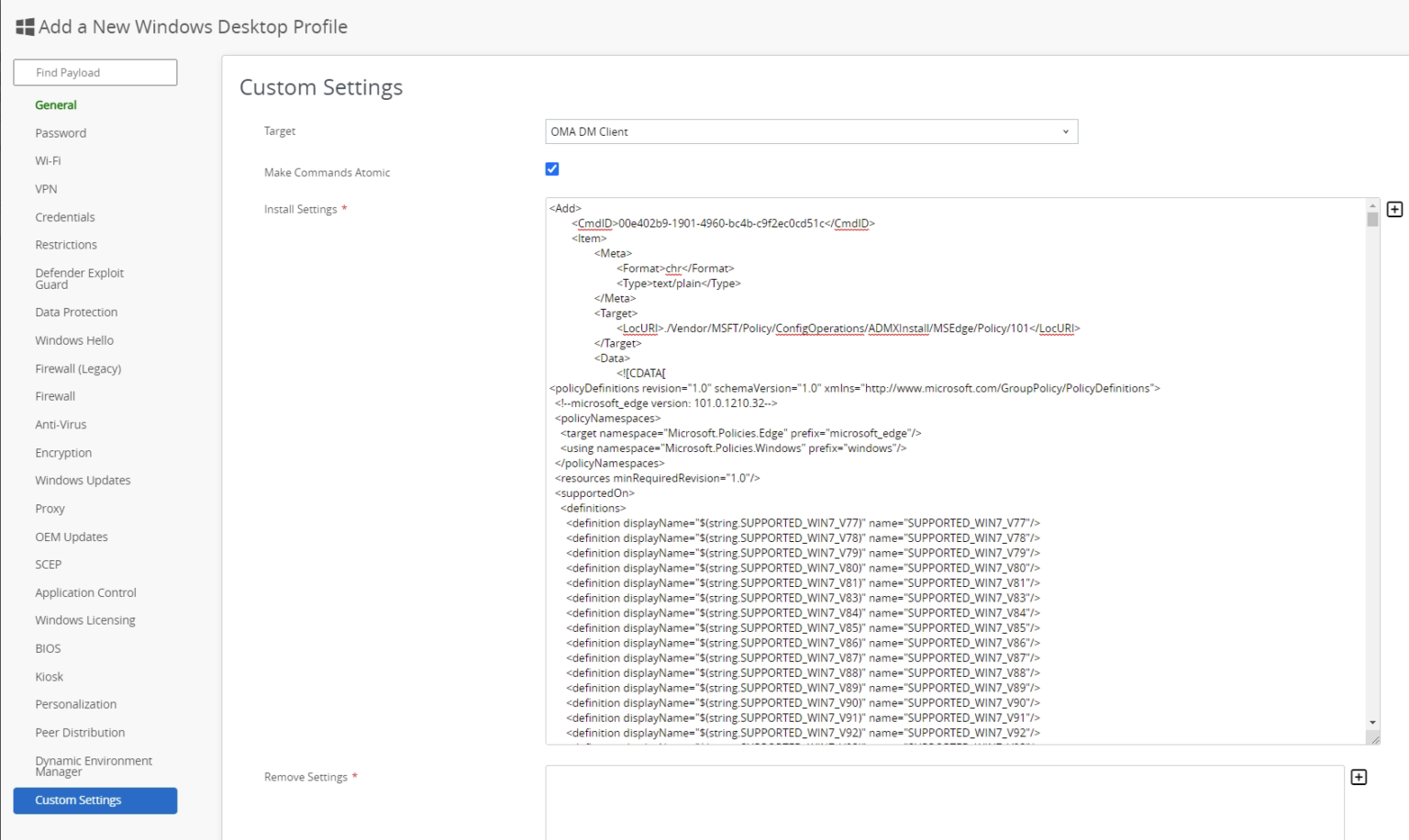 How to configure and deploy 3rd party application ADMX - Digital Workspace