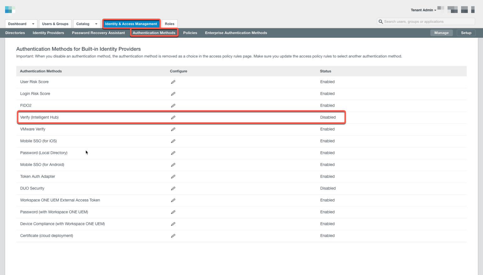Intelligent Hub Verify and Authenticator App (SaaS & 2209 On-Premises ...