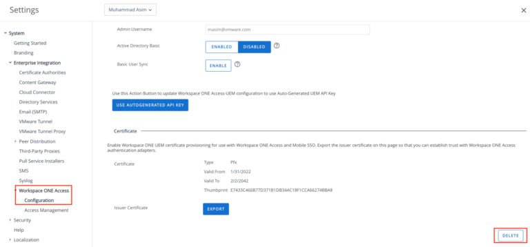 How to completely reset Workspace ONE UEM and Workspace ONE Access ...