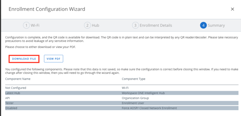 Android Enterprise: Enrollment QR-Code Generation & Customisation ...