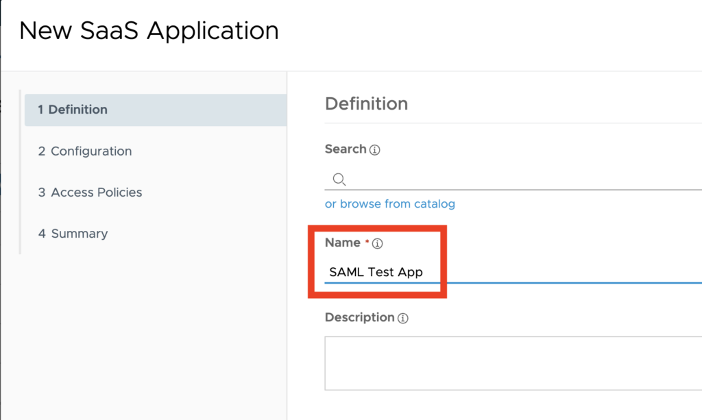 VMware Workspace ONE Access SAML SSO - Digital Workspace