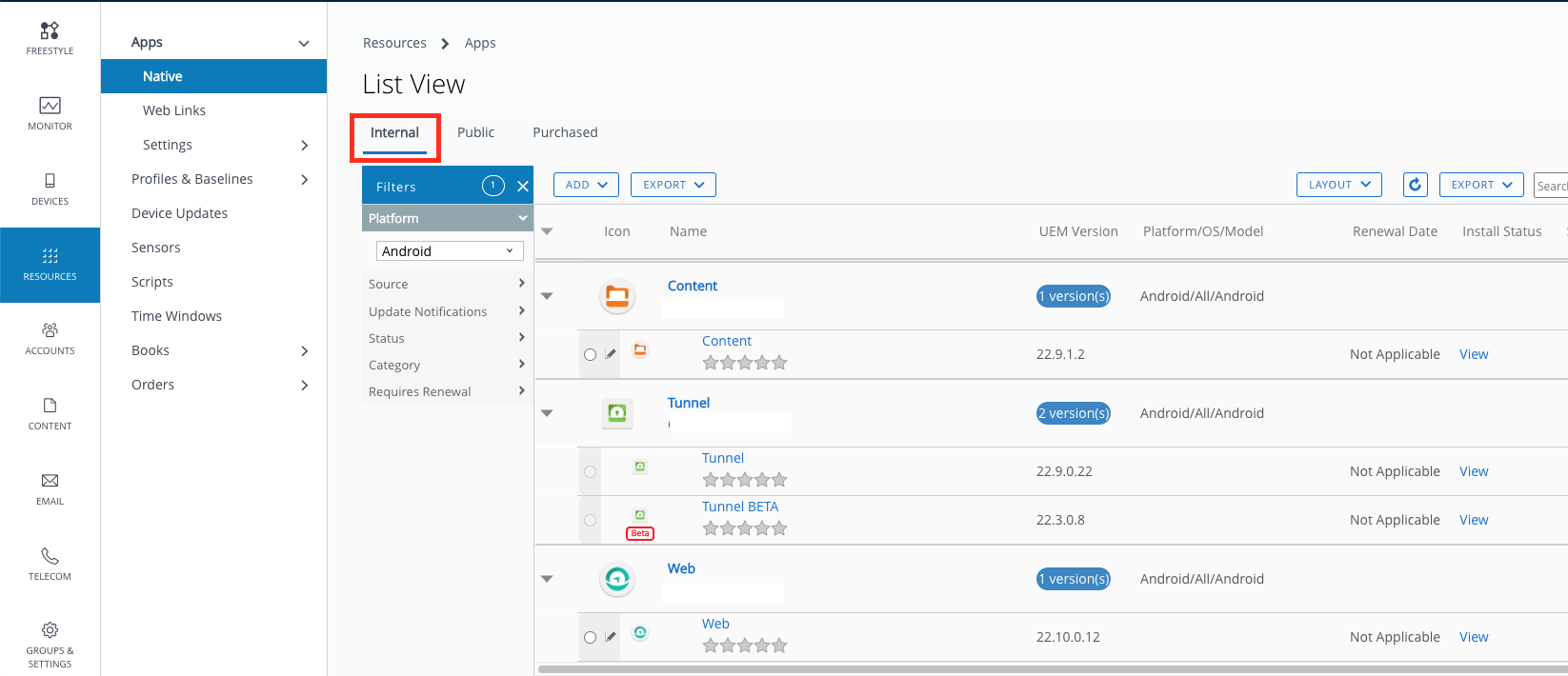Android Hub Registered Mode With Aosp Devices Digital Workspace