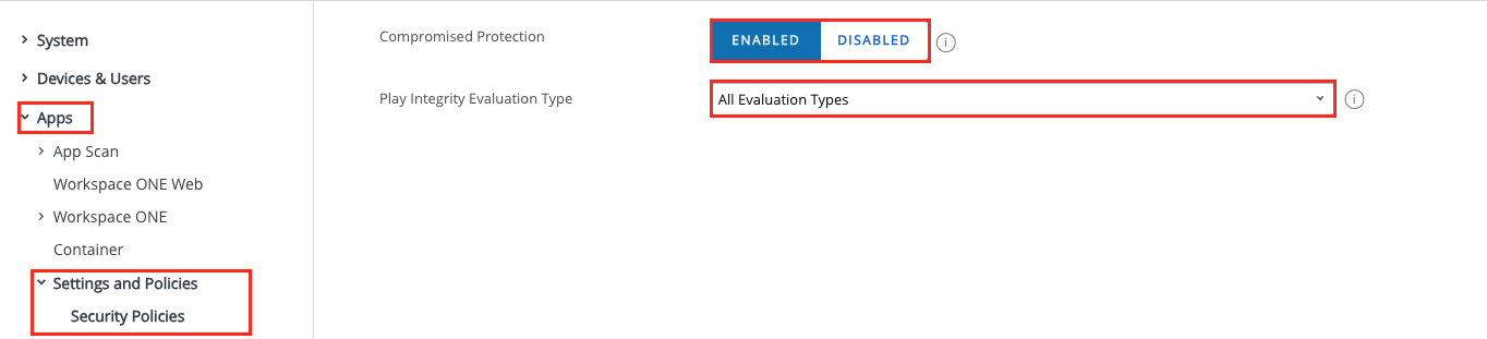 Get started with Play Integrity and Omnissa Workspace ONE UEM - Digital ...